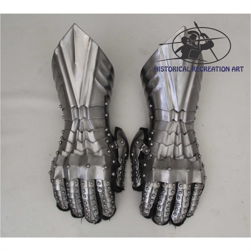 A-17 GAUNTLETS WITH LEATHER GLOVES – Historical Recreation