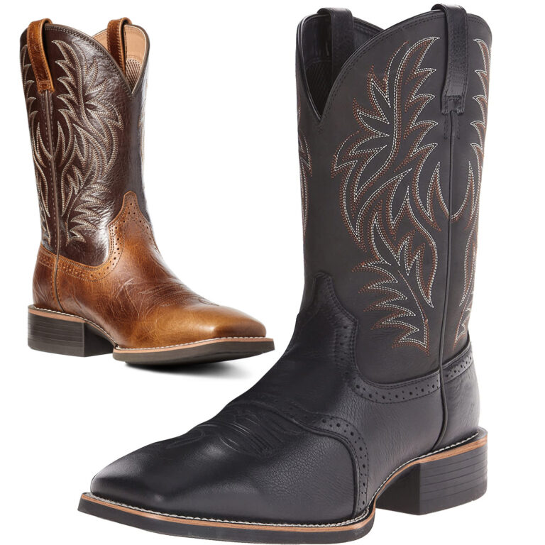 High Embroidery Vintage Engraving Stitching Wide Head Western Cowboy ...