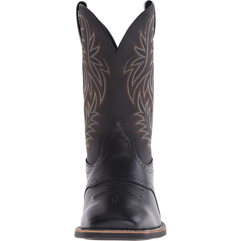 High Embroidery Vintage Engraving Stitching Wide Head Western Cowboy ...